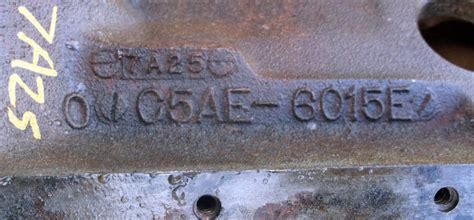 A Guide To Ford V Engine Block Casting Numbers