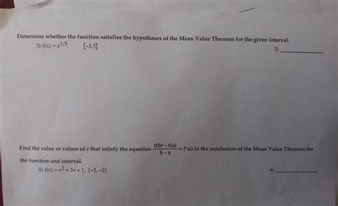 solved determine whether the function satisfies the