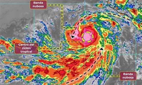 Jova ya es huracán 1 y su paso por el Pacífico provocará lluvias en
