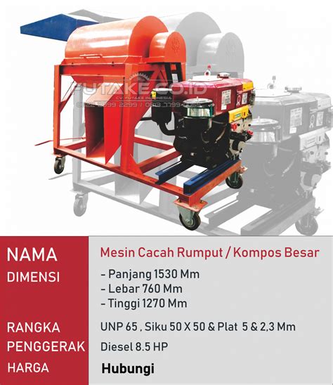 Mesin Cacah Pakan Ternak Homecare