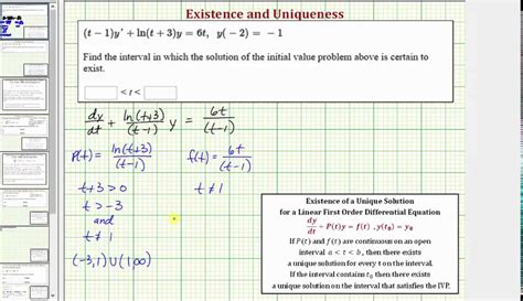 determine the longest interval in which the initial value problem