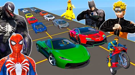 Carros E Motos Homem Aranha E Super Herois Novo Desafio Carros