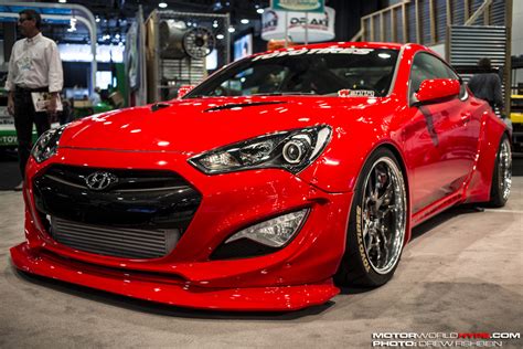 SEMA2014 RocketBunny HyundaiGenesis 4