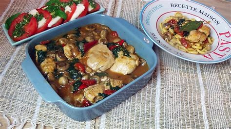 Sauté de poulet aux légumes à litalienne un plat complet YouTube