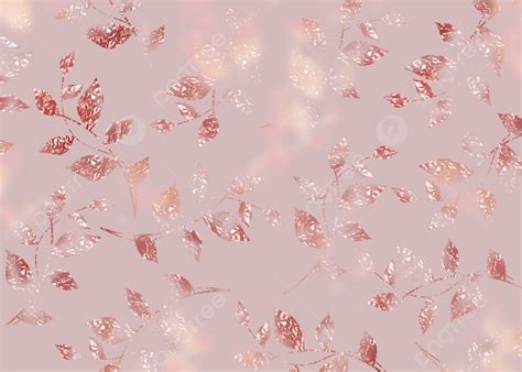 Petal Pattern Rose Gold Glitter Background Desktop Wallpaper Pc
