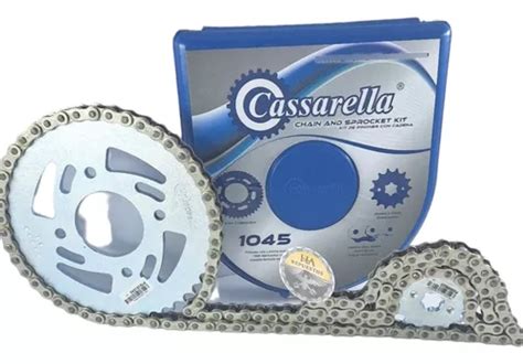 Kit Arrastre Gixxer Suzuki Gixxer Cadena Reforzada Cuotas Sin
