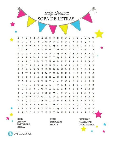 Crucigrama 80 Juegos Para Baby Shower Pdf 10 Juegos Para Imprimir