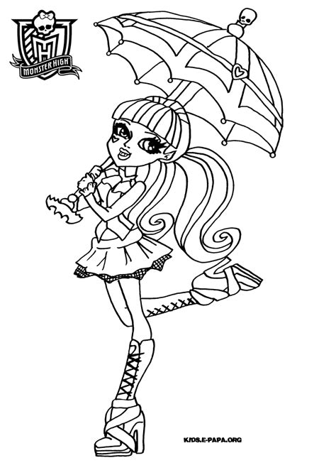 154 dessins de coloriage monster high à imprimer sur LaGuerche