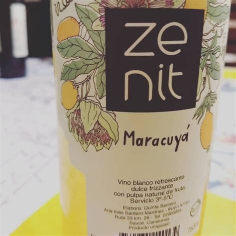 Zenit Vino Blanco Maracuyá Review abillion