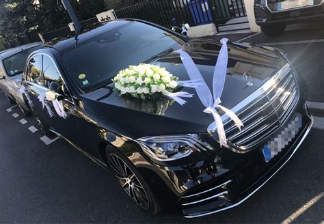 Kit décoration mariage pour voiture complet tout en un CV70BL MARIAGE