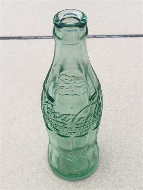 Vintage 1940s Green Glass Coca Cola Bottle Antique Bradford PA Coke