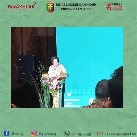 Dinas Lingkungan Hidup Provinsi Lampung Yang Diwakili Oleh Penyuluh