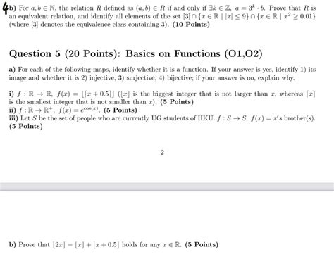 solved b for a b∈n the relation r defined as a b ∈r if