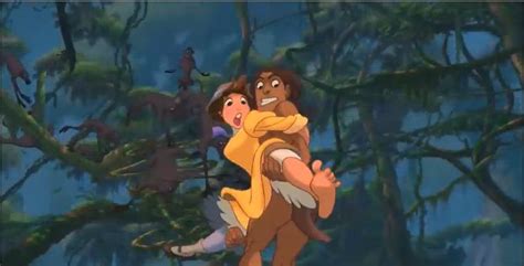 Jane In Tarzans Arms In The Baboon Chase Tarzan Baboon Tarzan And Jane