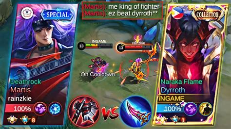 DYRROTH VS PRO MARTIS WHO IS THE KING OF ALL FIGHTER BEST BUILD WHO
