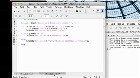 Branching Structures In MATLAB SWITCH CASE YouTube