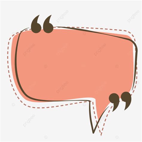 Quote Box Frame Graphics Vector Quote Box Quote Dialog Box PNG And