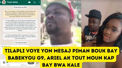 Chef G4ng Tilapli Voye Yon Mesaj Bay Babekyou Ariel Henry Ak Tout Moun
