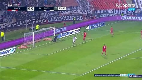 River Vs Talleres La Atajada De Franco Armani A Ortegoza