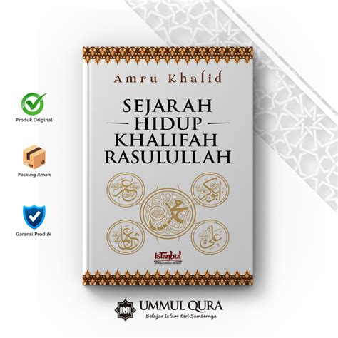 Jual Buku Sejarah Hidup Khalifah Rasulullah Lengkap Original Shopee