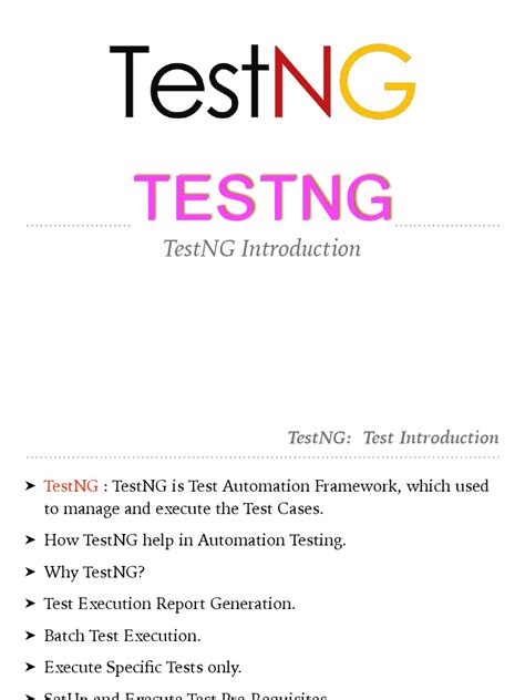 what is testng pdf