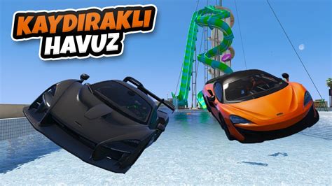 Mclaren Ailesi Arabalar Kayd Rakl Havuz Parkurunda Gta Youtube