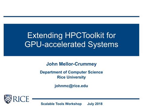 pdf extending hpctoolkit for gpu accelerated systems dokumen tips
