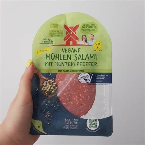 Rügenwalder Mühle Vegane Mühlen Salami mit buntem Pfeffer Review abillion