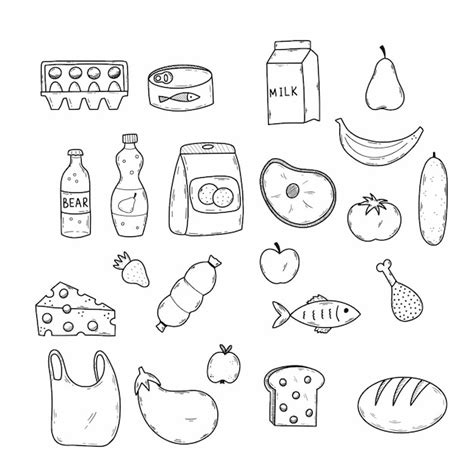 Compartir 73 dibujos para colorear supermercado última camera edu vn
