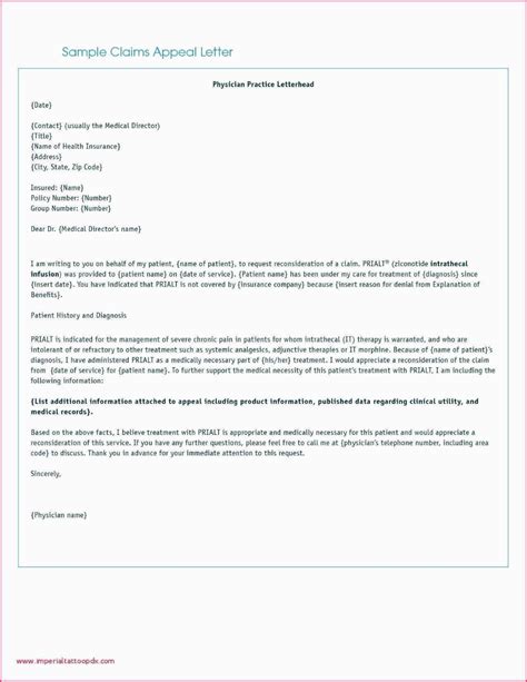 Denial Of Claim Letter Sample