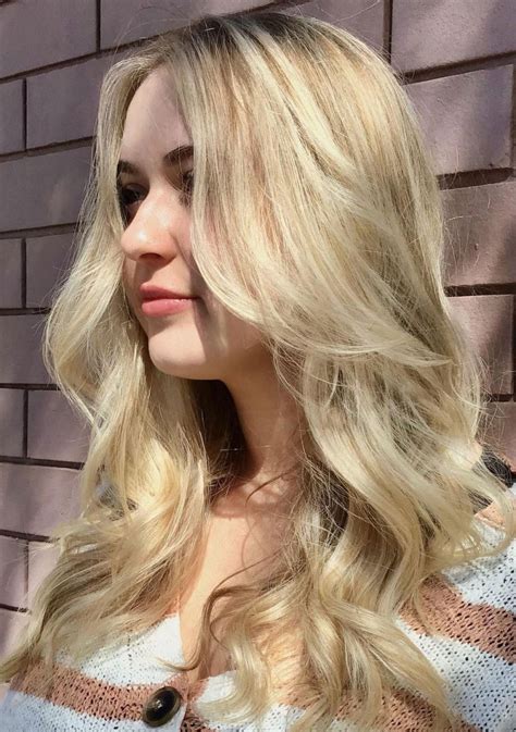 Curtain Bangs That Re So Trendy In Beachy Blonde