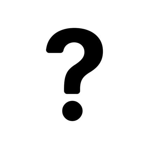 Icono De Vector De Signo De Interrogaci N En Signo De