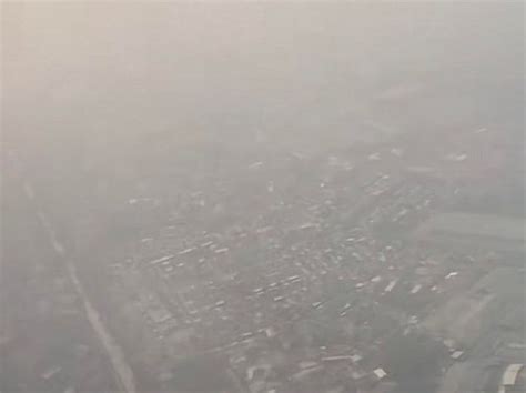 Viral Penumpang Pesawat Rekam Parahnya Polusi Udara Di Langit Jakarta