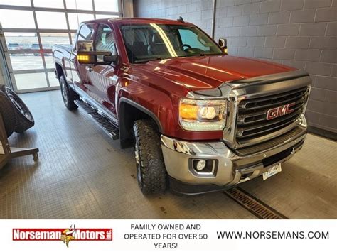 Pre Owned 2015 GMC Sierra 2500 HD SLT Crew Cab In Detroit Lakes 7197A