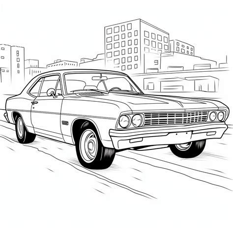 Coloriage De Voiture Chevrolet