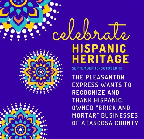 Celebrate Hispanic Heritage Pleasanton Express