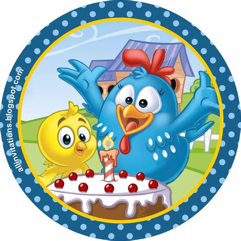 Kit Imprimible Gallina Pintadita All Invitations