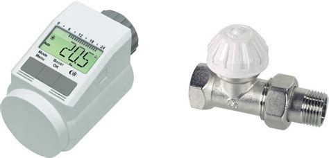 Głowica Termostatyczna eQ 3 model L Zawór prosty 7586457886