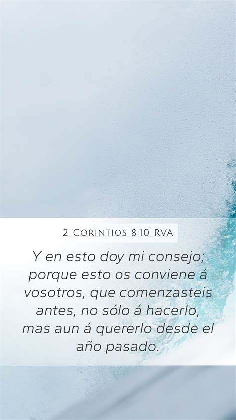 Corintios Rva Mobile Phone Wallpaper Y En Esto Doy Mi Consejo