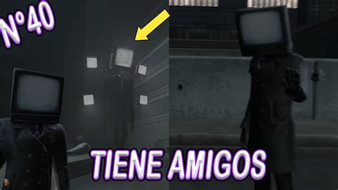 Skibidi Toilet Cap Tulo El Hombre Tele Tiene Amigos Secretos