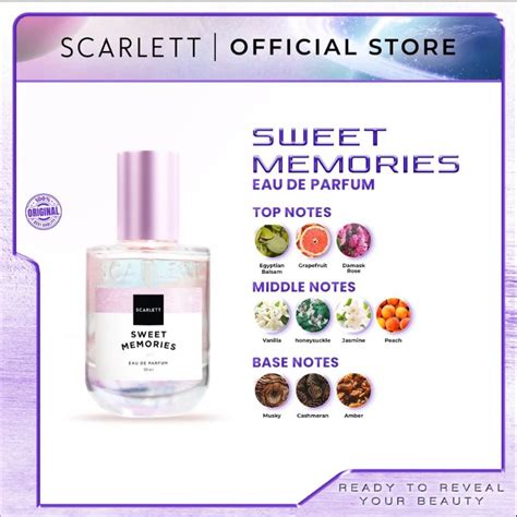 Jual Scarlett Whitening Eau De Parfum Sweet Memories 30ml Shopee