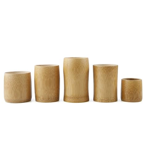 Tasse Sak Japonaise En Bambou Naturel Tasses Th En Bois Chinois Tasse