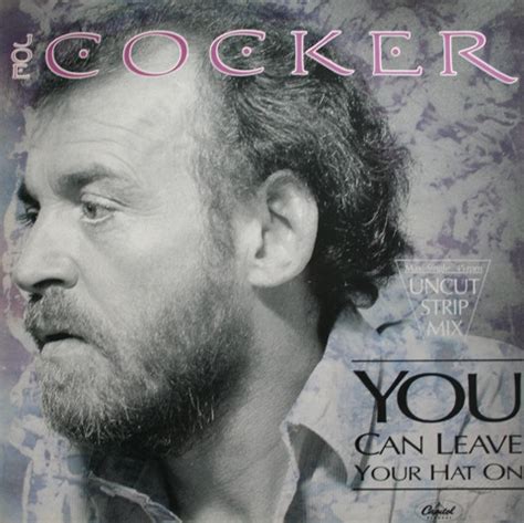 Joe Cocker You Can Leave Your Hat On Uncut Strip Mix 1986 Vinyl