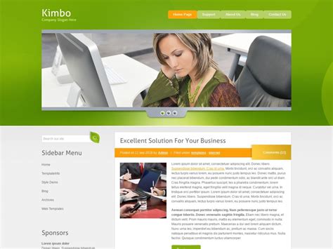 Plantilla Html Gratuita Kimbo Plantillas Html Gratuitas Sexiezpix Web Porn
