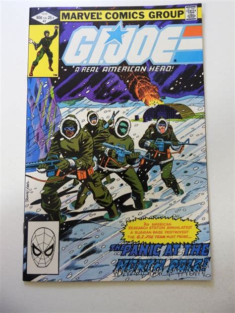 G I Joe A Real American Hero 2 1982 VF Condition Comic Books