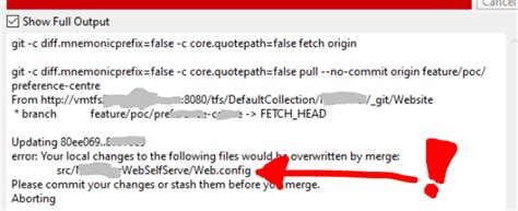 Git Push Rejected Non Fast Forward Stack Overflow