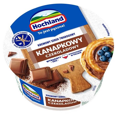 Hochland Kremowy Serek Twarogowy Kanapkowy Czekoladowy 130 G Zakupy