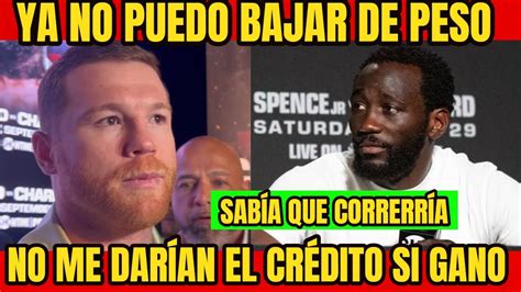 Canelo No Est Interesado En Pelear Con Terence Crawford En Peso