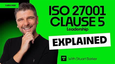 Iso Clause Leadership Explained Simply Youtube