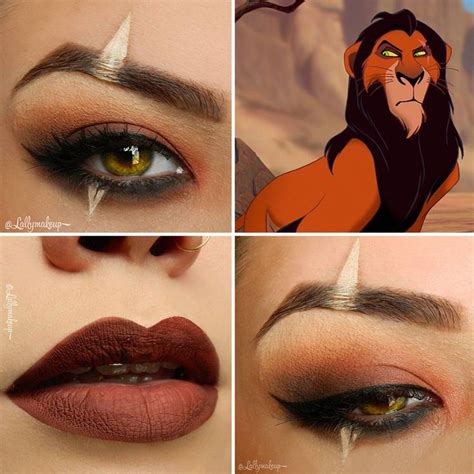 Scar The Lion King Disney Princess Makeup Disney Inspired Makeup